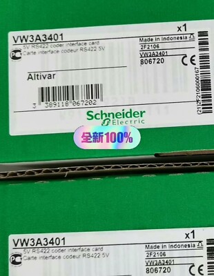 1PCS NEW VW3A3401 Encoder interface card | eBay