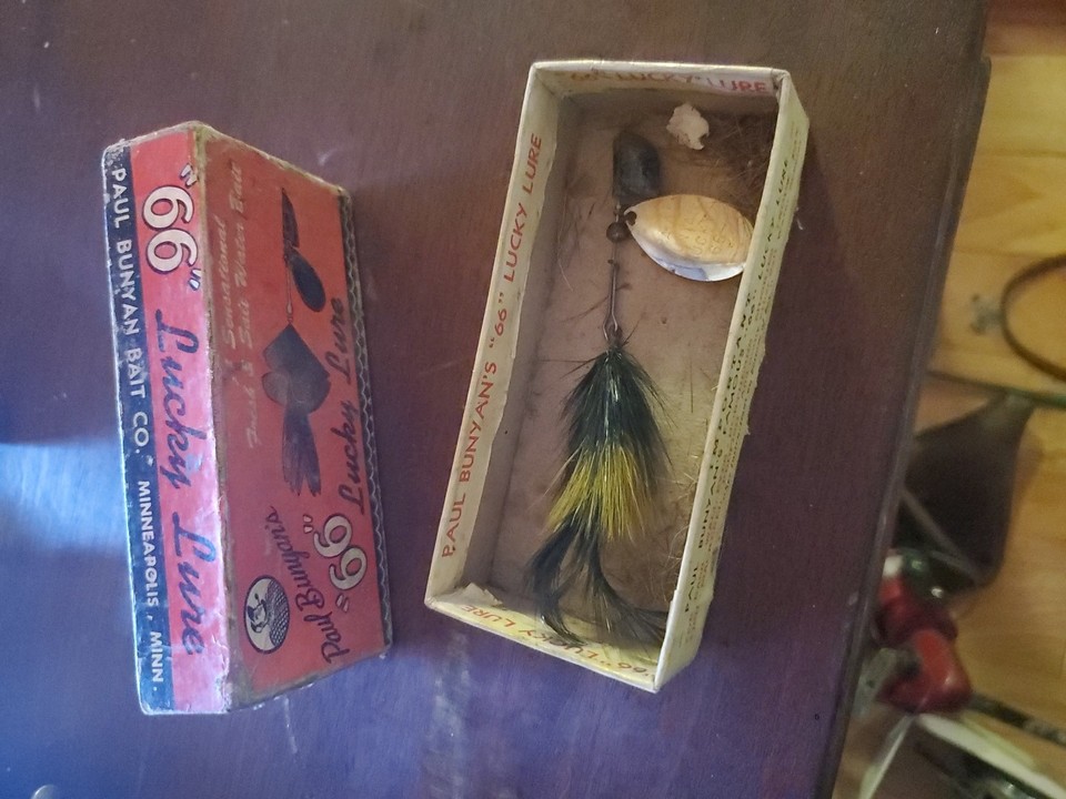 PAUL BUNYAN 66 FISHING LURE IN BOX | eBay