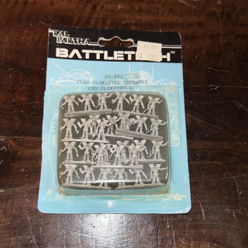 Ral Partha Battletech Clan Elemental Infantry Pack 20-821 30 Elementals ...
