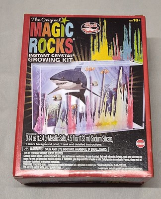 The Original Magic Rocks Crystal Growing Kit Shark Instant Crystal ...