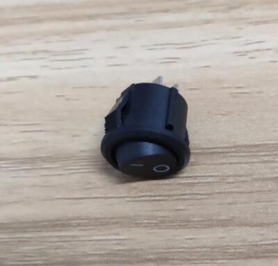 5PCS Replacement Rocker Switch KCD1-105 2-pin 2position Black 250VAC ...