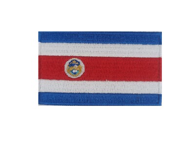 us seller small Costa Rica Flag sew or Iron On Patch 1626 | eBay