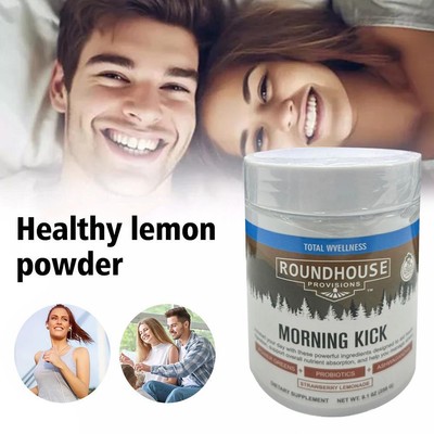 Morning Kick Greens Superfood Powder Supplement with Ashwaganda ...
