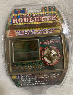 NEW IN PACKAGE Excite Electronic Handheld Roulette Game Realistic ...