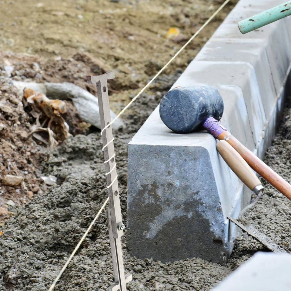 Goldblatt Masonry Nylon String Line Set Stretchers Grout Bag Braided ...