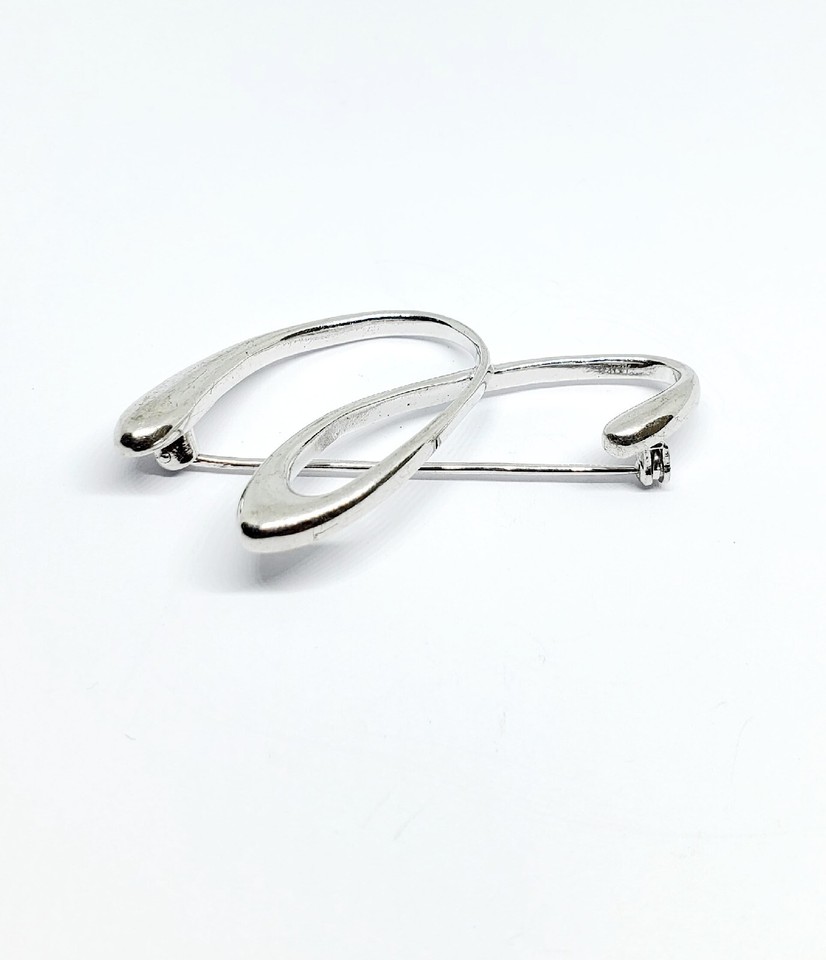 Vintage 925 Sterling Silver Brooch Pin (53) | eBay