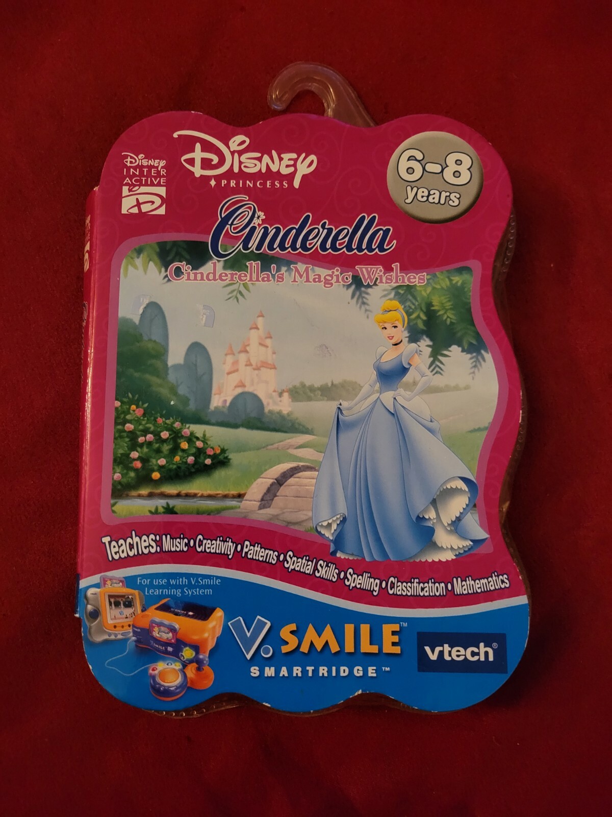 Cinderella Magic Wishes VTech VSmile Game Disney Princess Smartridge ...