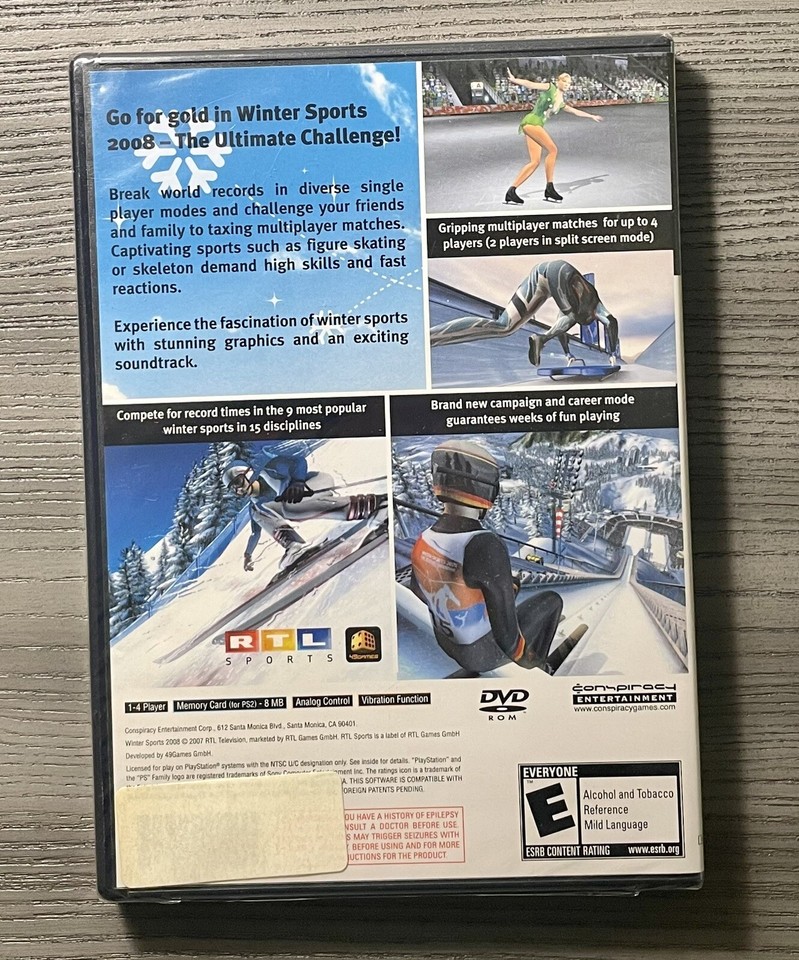 Brand New - Winter Sports The Ultimate Challenge 2008 (Sony PlayStation ...