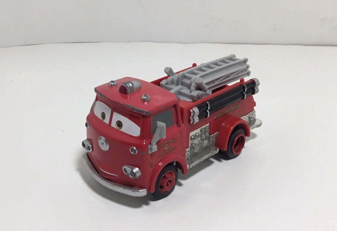 Disney Cars Red Fire Truck
