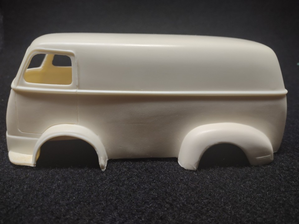 Resin 1950's International Metro Panel Van Model Kit Body 1/25 Scale | eBay