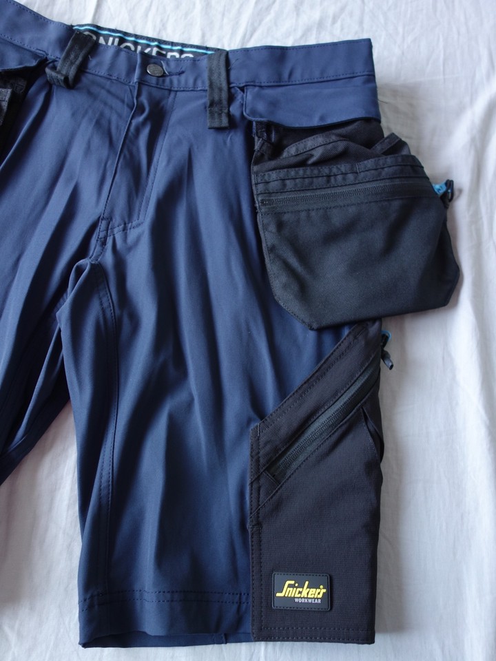snickers 6108 litework detachable holster pockets workwear shorts 50 | eBay