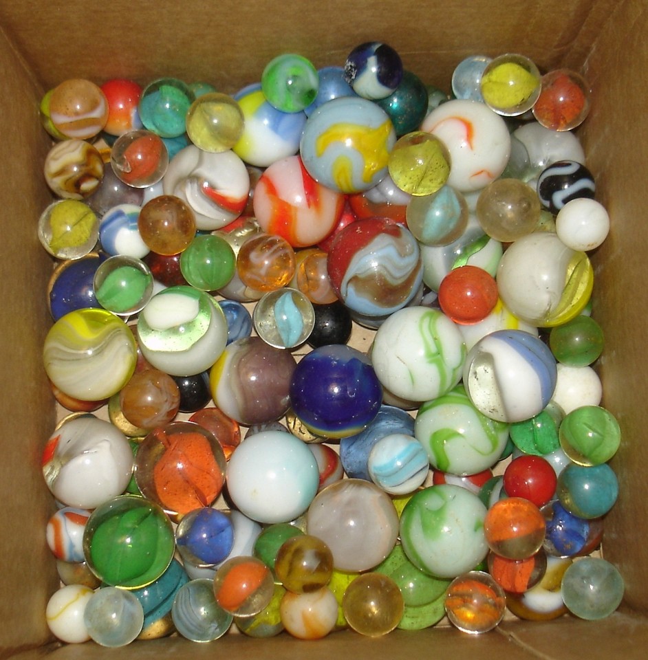 😎250 Vintage Collectors Marbles-Different Makers-VG+ Mint Great Lot ...