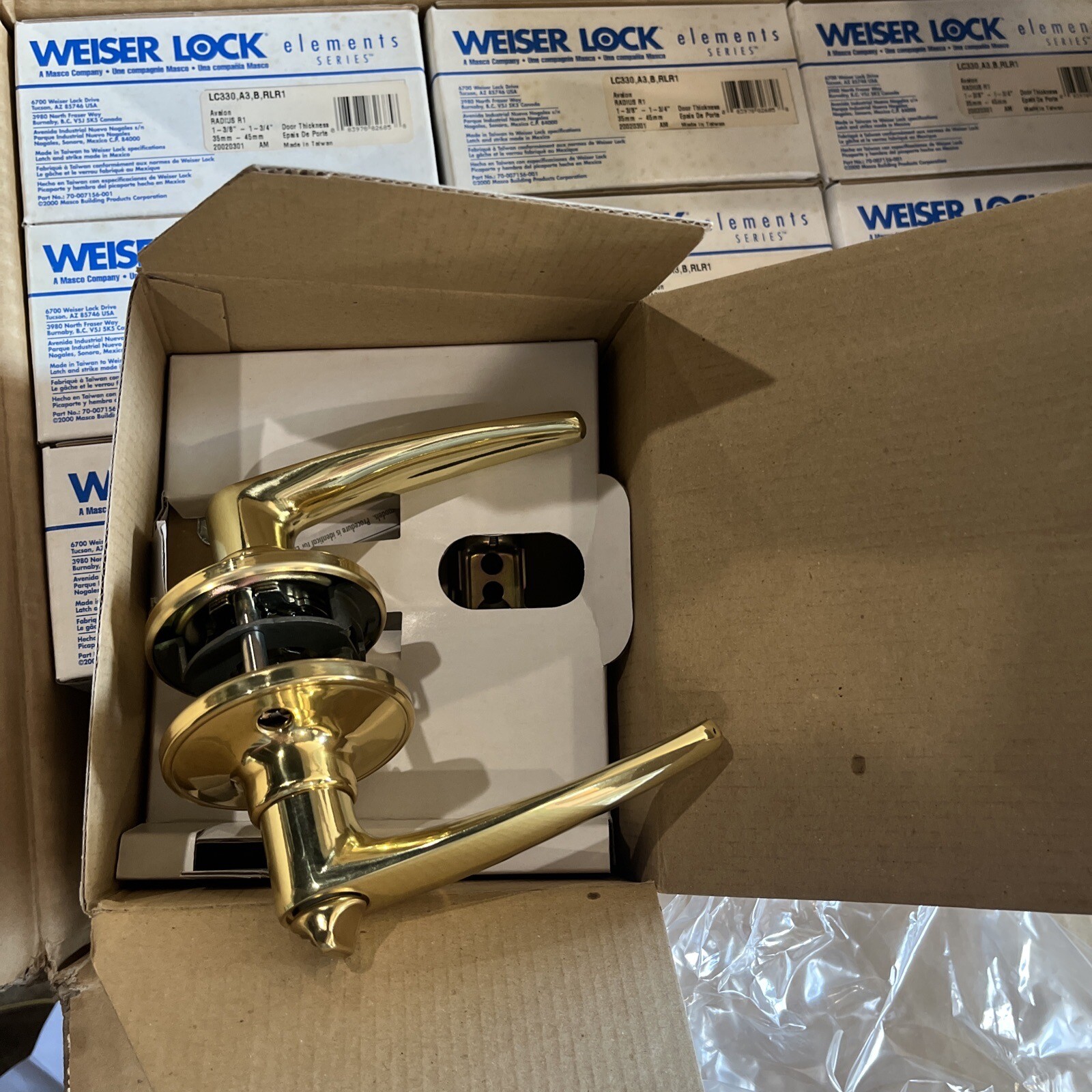 Lot Of 12 Weiser Door Handle new Old Stock Bedroom Bathroom Locking | eBay