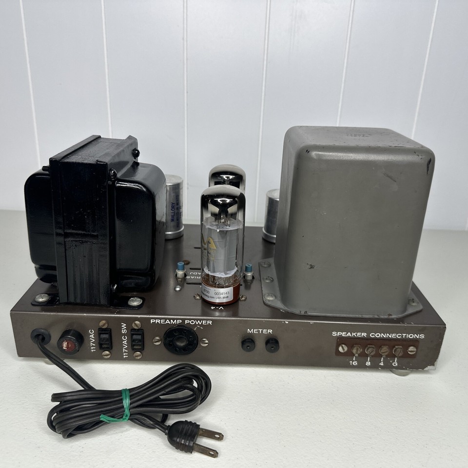 Pair (2) Eico HF-50 Monoblock Tube Power Amplifiers For Parts or Repair - Rare | eBay