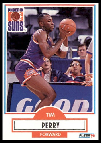 1990 Fleer #151 Tim Perry Phoenix Suns Basketball Card | eBay