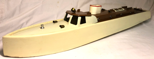 Luton Bowman Seajay Steam Launch Empty Hull | eBay UK