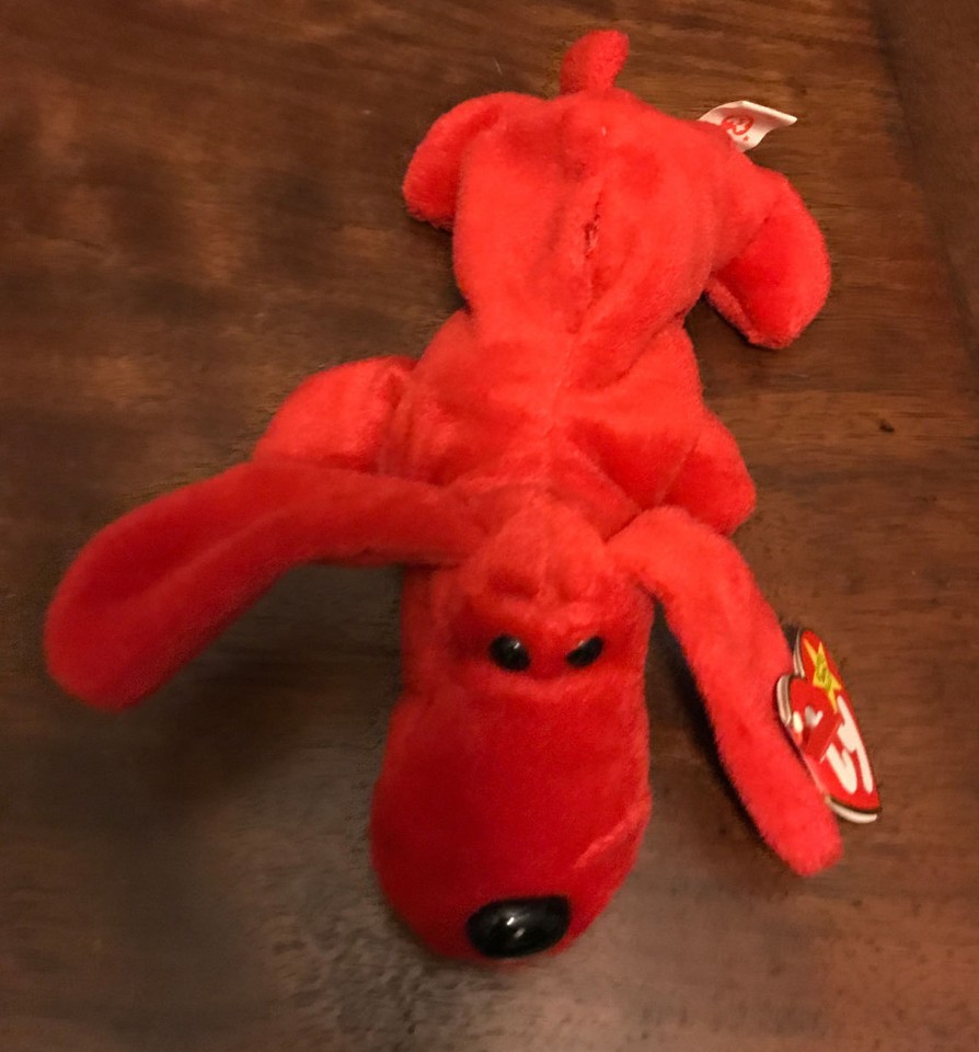Ty Beanie Baby - Red Dog born 05-30-1996 NEW with tag! | eBay