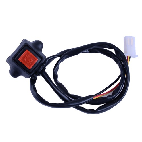 Universal Engine Kill Switch with Red Push Button fit for Motorcycle ...