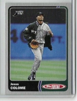 2003 Topps Total Silver #748 Jesus Colome Tampa Bay Devil Rays | eBay