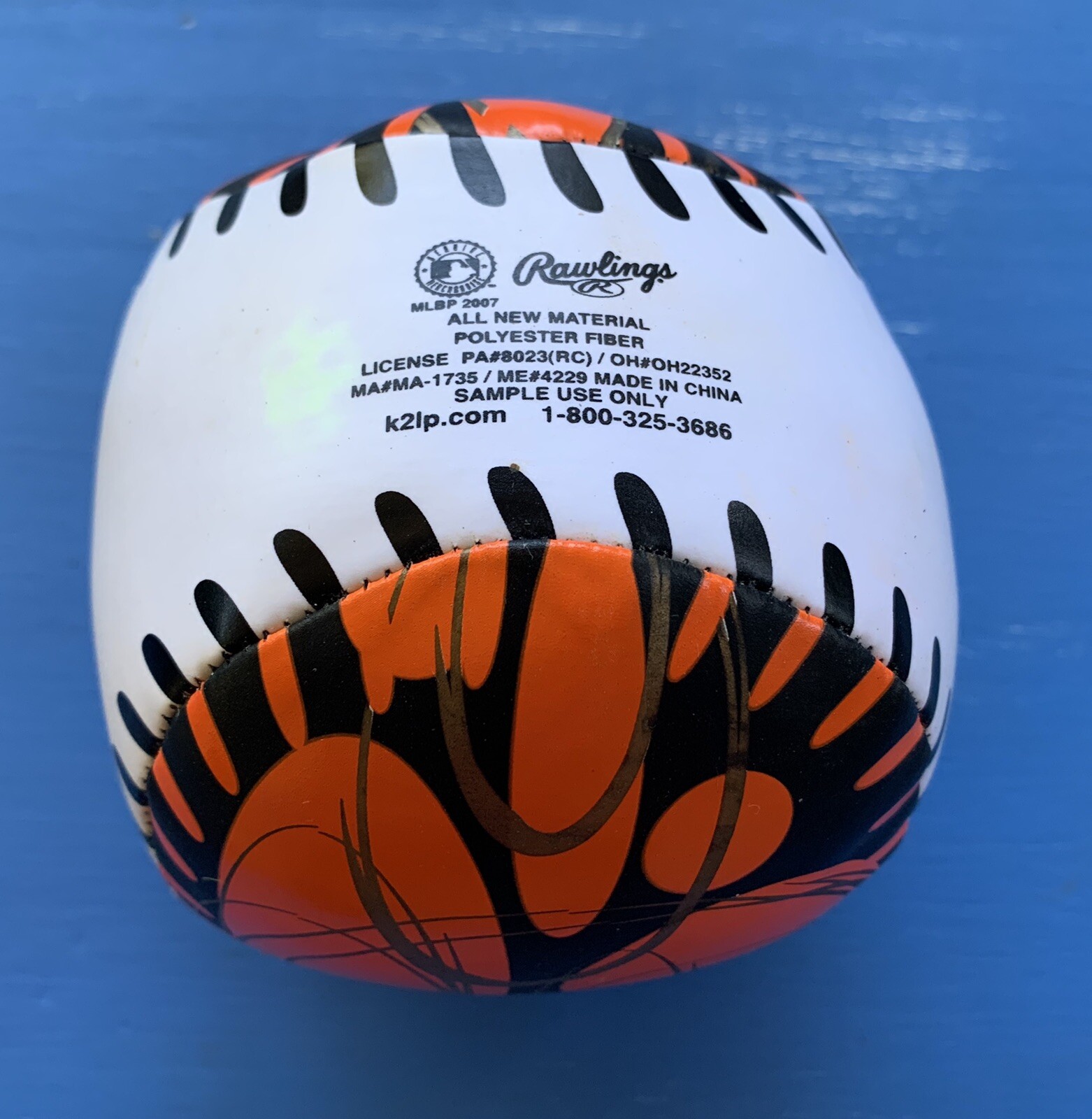 MLB All Star Game Rawling Soft Squishy Ball 2007 SF San Francisco ...