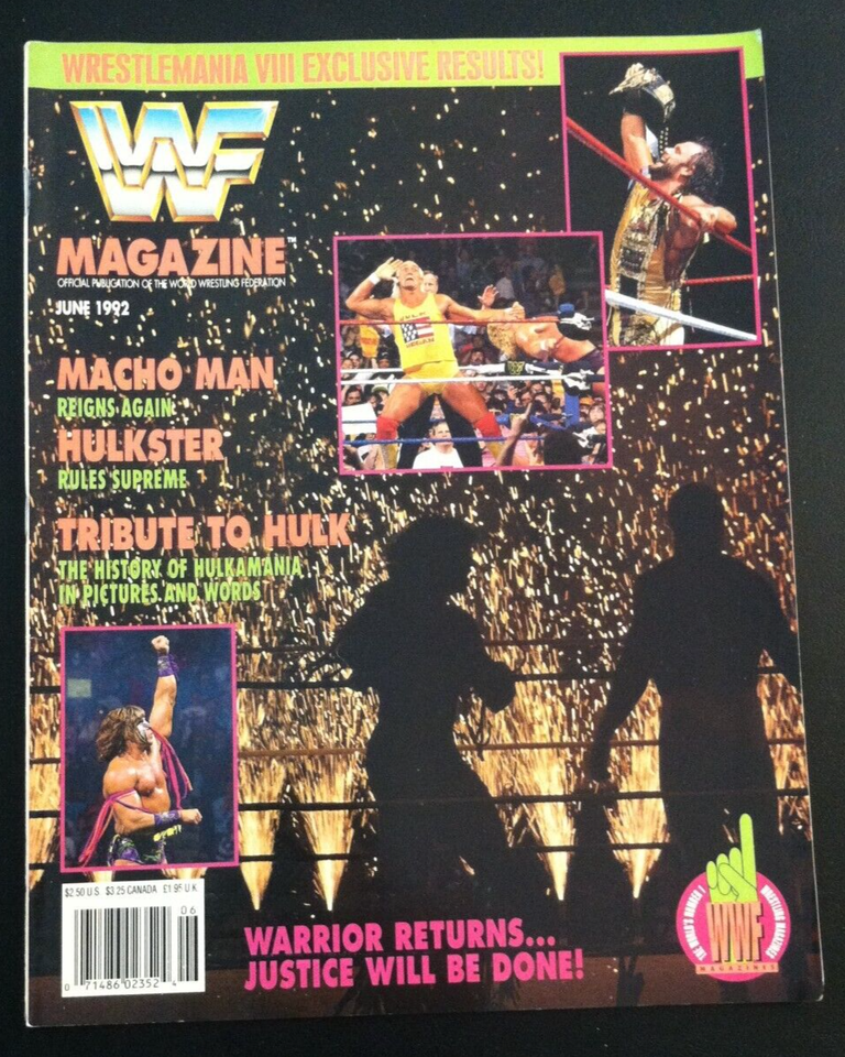 WWF Wrestling Magazines January- December 12 Issues Used Good Condition ...