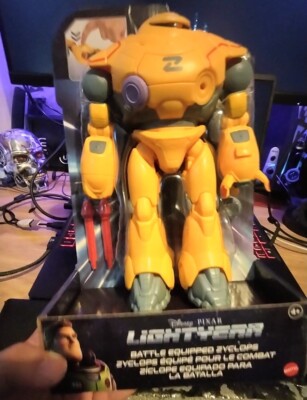 Toy Story Disney Buzz Lightyear Battle Zyclops Robot Figure Rare ...