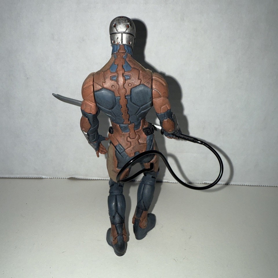 1999 McFarlane Toys Metal Gear Solid GRAY FOX Cyborg Ninja Action ...