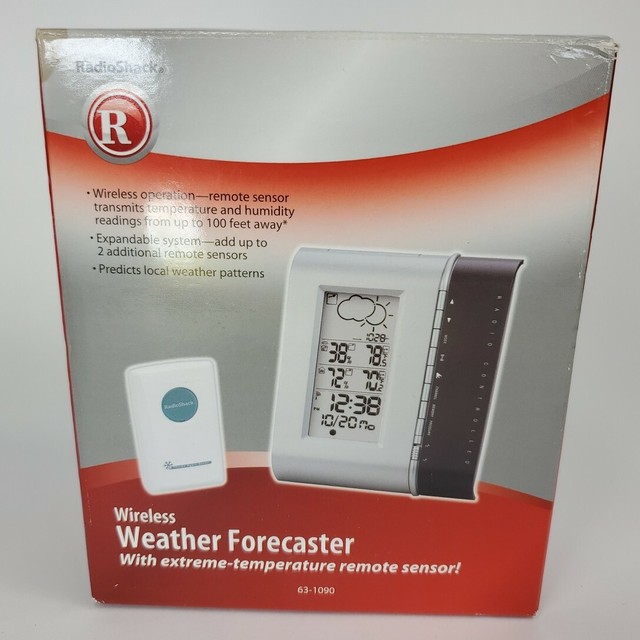 2 Radio Shack Wireless Weather Forecaster Remote Temperature Sensors ...