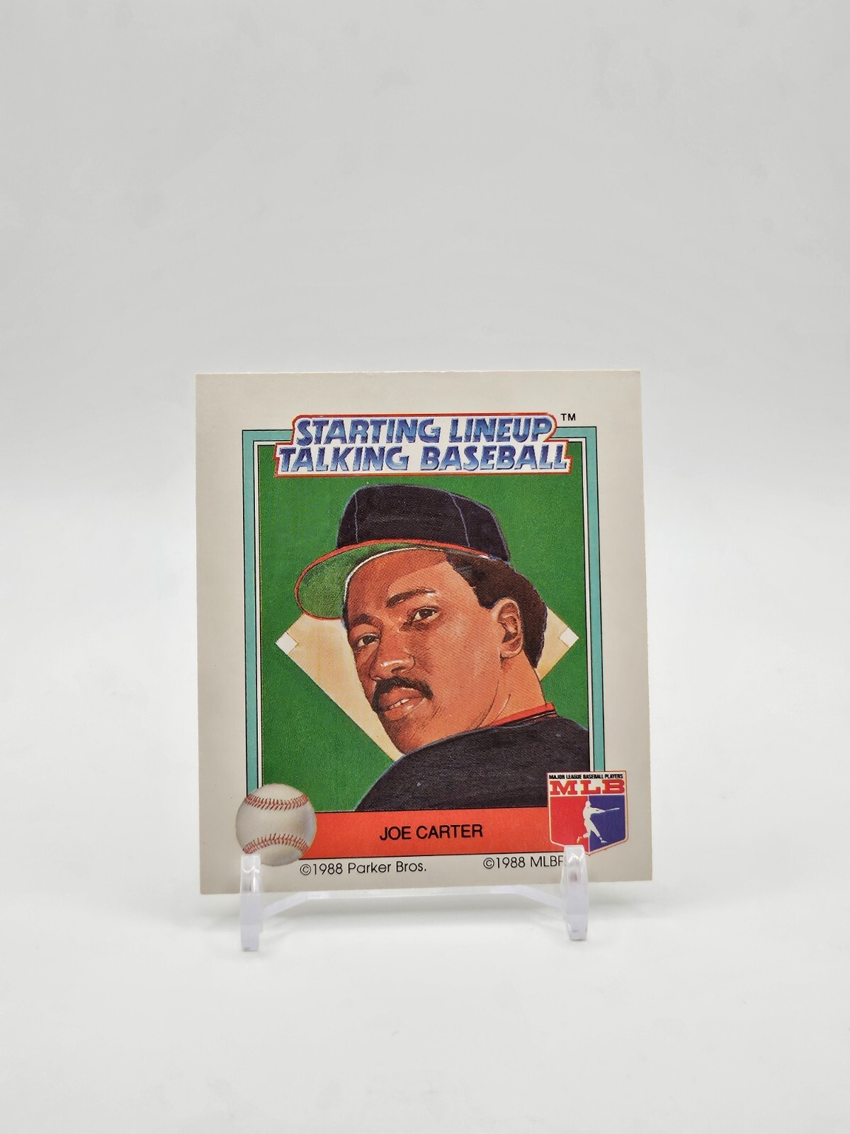 Joe Carter 1988 PARKER BROTHERS Starting Lineup Talking Baseball #NNO ...