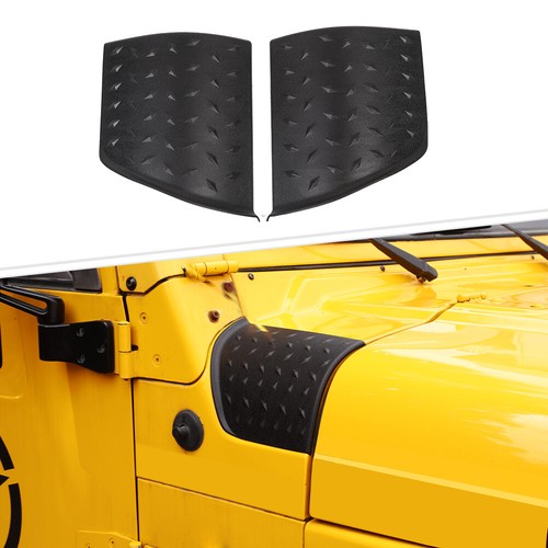Front Cowl Body Armor Corner Molding Guard Trim for Jeep Wrangler TJ 97 ...