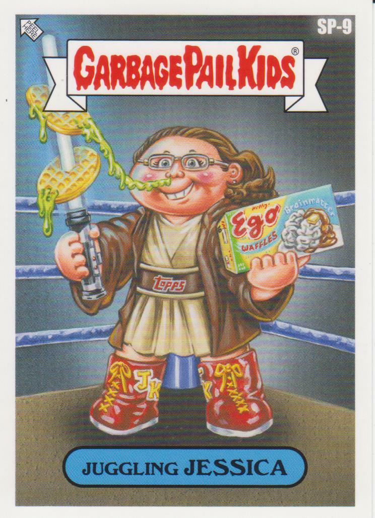 2020 Topps Garbage Pail Kids 35TH Anniversary SHORT PRINT SP-9 Juggling ...