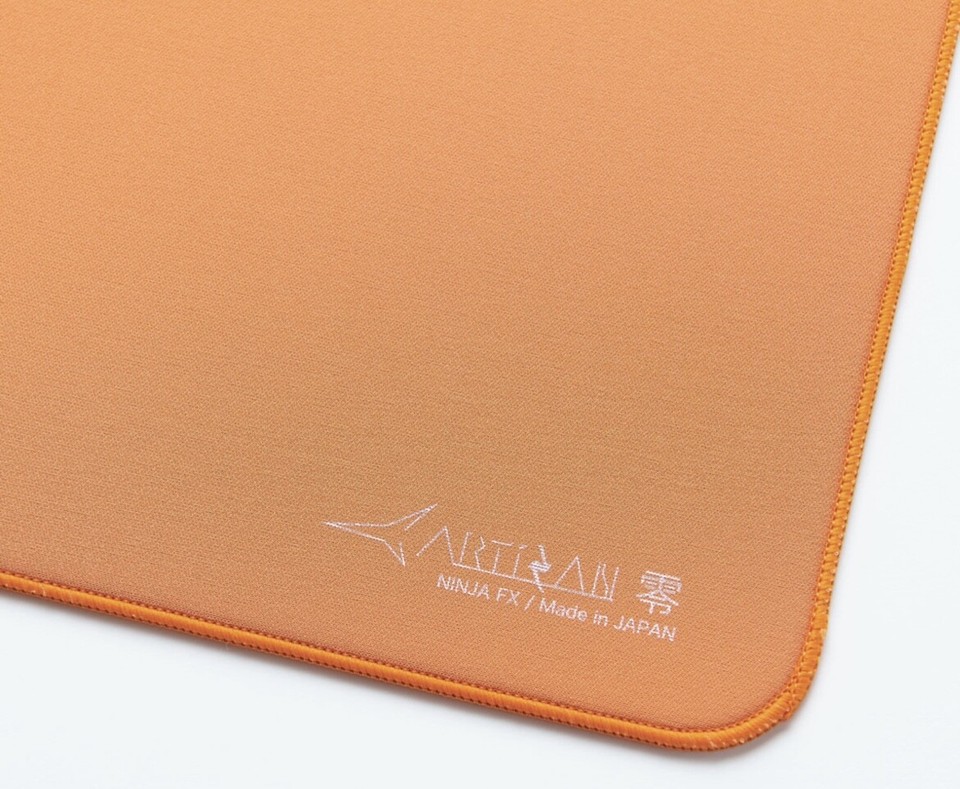 ARTISAN FX ZERO Gaming Mouse Pad Orange XSOFT/SOFT/MID S/M/L/XL/XXL ...