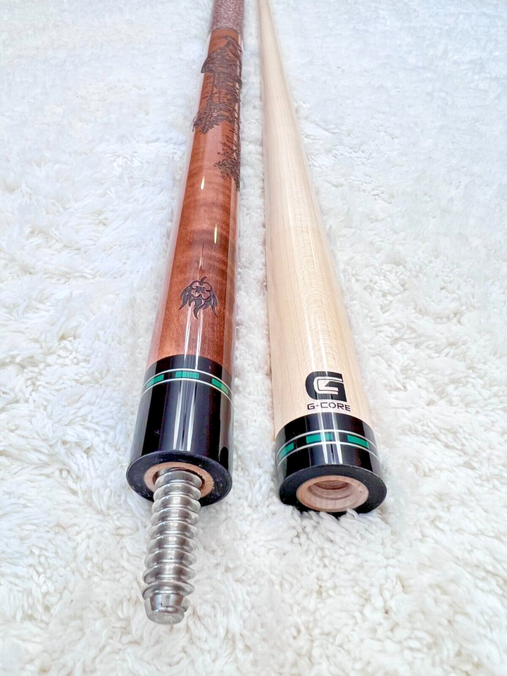 McDermott G338 "Great Wolf" Pool Cue w/ 12.5mm G-Core Shaft, FREE HARD ...