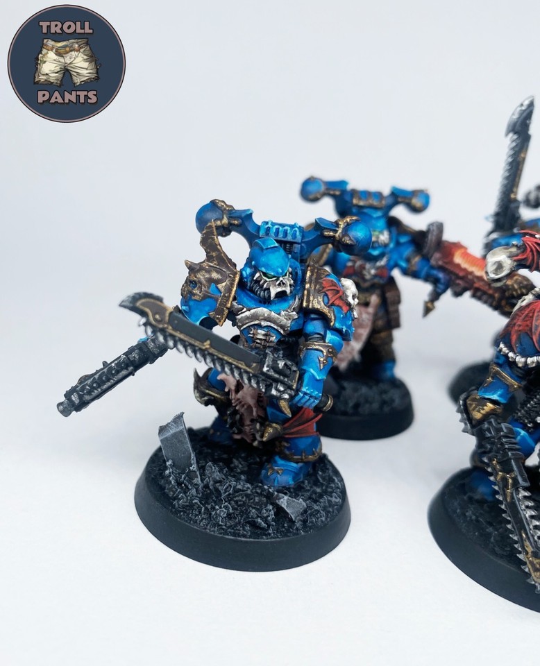 Warhammer 40k - Night Lords - Chaos Space Marines inc Command | eBay