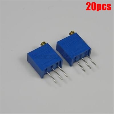 20Pcs Trim Pot Trimmer Potentiometer 3296W-502 3296 W 5K Ohm Ic New ci ...