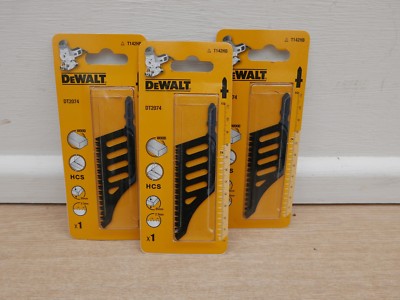 DeWALT DT2074 FLUSH CUTTING JIGSAW BLADE T142HB X 3 | eBay