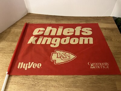 KC Kansas City Chiefs Rally Flag Divisional Playoffs Stadium SGA | eBay