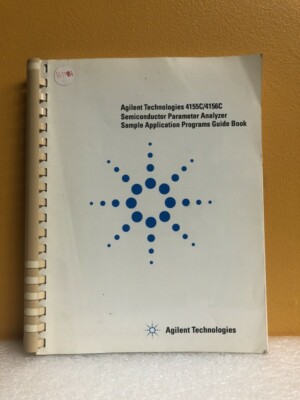 Agilent 04156-90070 4155C/4156C Semiconductor Parameter Analyzer ...