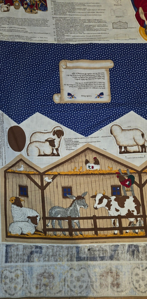 Nativity Cut and Sew Sewing Panel by VIP Cranston Print Works Co. | eBay
