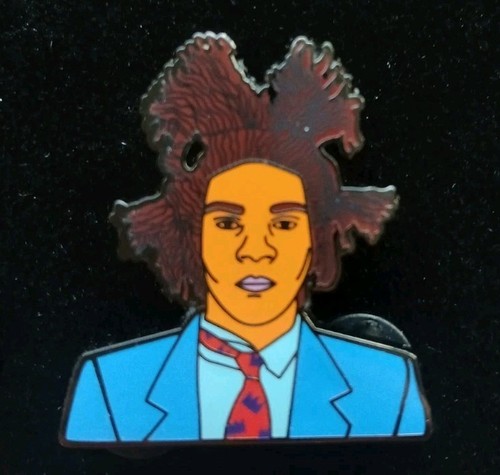 Jean-Michel BASQUIAT Neo Expressionism Artist NYC Custom ENAMEL PIN ART ...