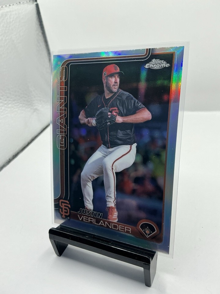 2025 Topps Chrome - Justin Verlander #242 Refractor | eBay