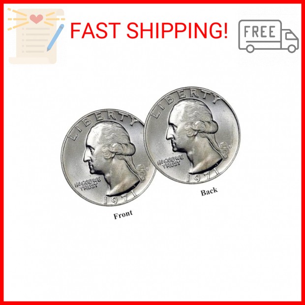 American Coin Treasures Two Headed Washington Quarter Made from Genuine ...