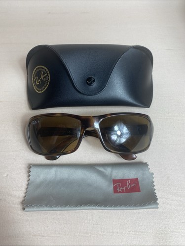 Ray Bans Sunglasses Polarized Havana Brown RB 4075 642/57 3P Good ...