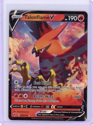 Talonflame V 029/185 Swsh04: Vivid Voltage Holo | eBay