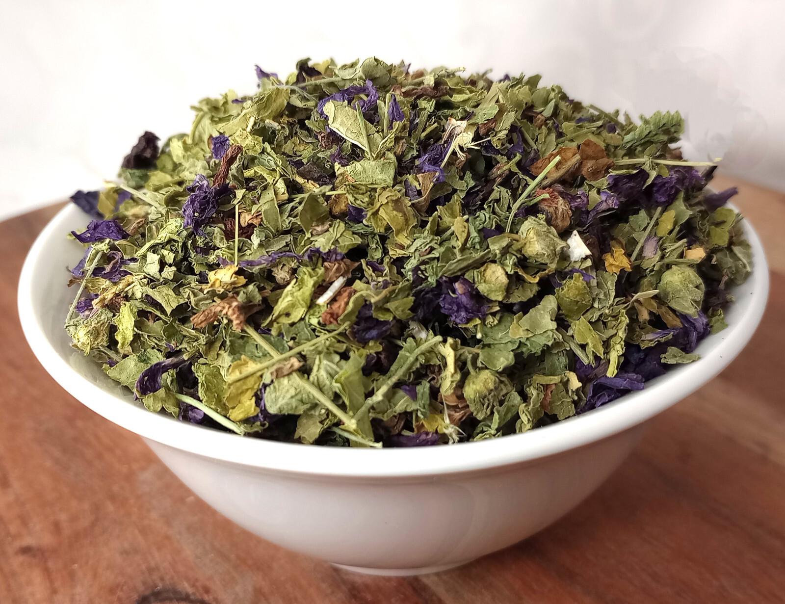 MALLOW HERB ORGANIC 100% NATURAL BLUE FLOWER & LEAF TEA + Free ...