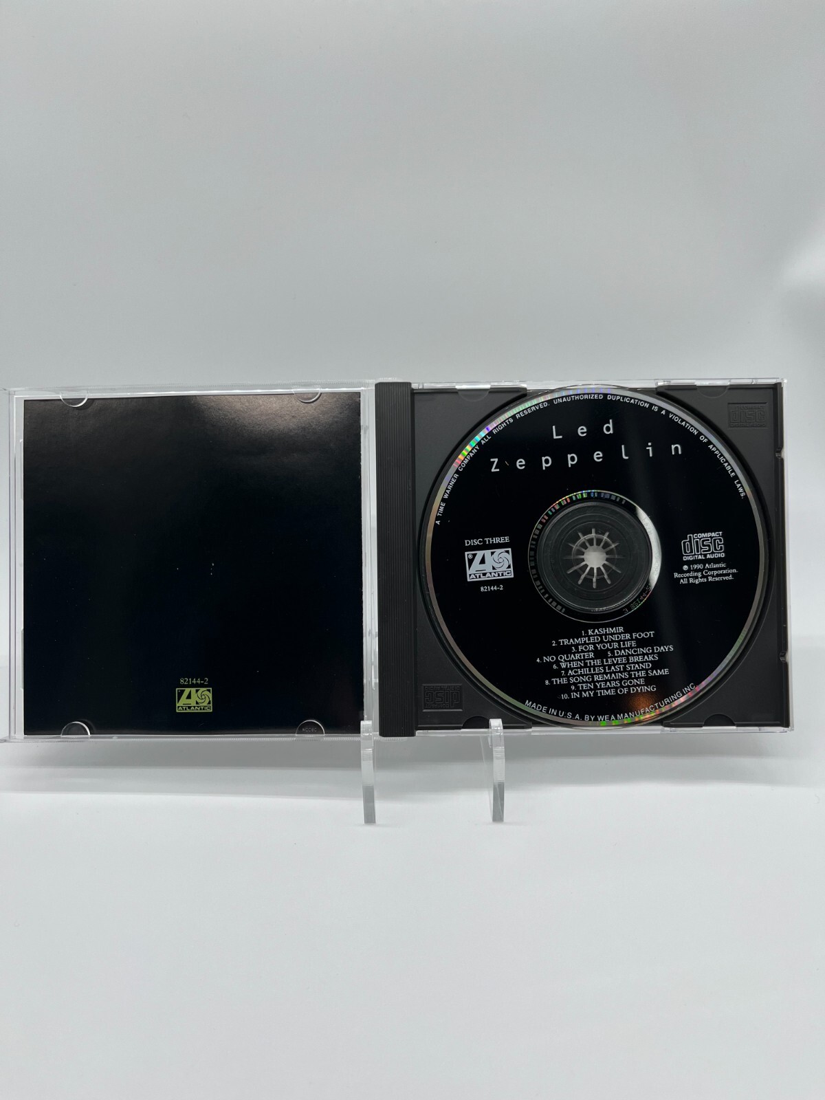 Led Zeppelin Disc III Only from Box Set (Three) CD Atlantic 1990 TESTED ...