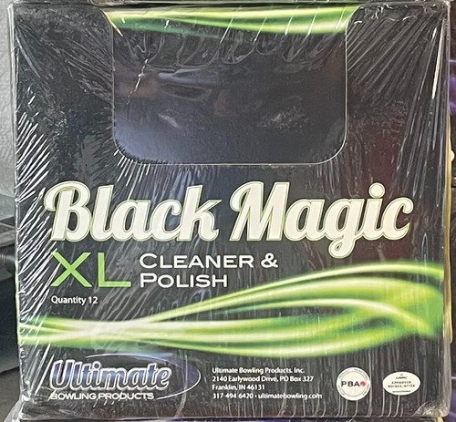 Ultimate Black Magic XL Bowling Ball Cleaner and Ball Polish 12 Count ...