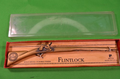 Flintlock Solid Metal Rifle Novelty Souvenir Washington DC Wax Museum ...