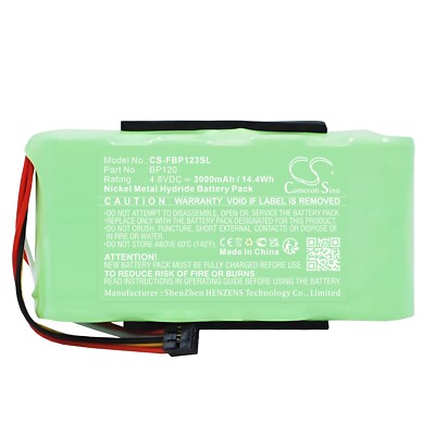 Batterie 3000mAh BP120 Pour Fluke Scopemeter 120 (Firmware version 2.01 ...