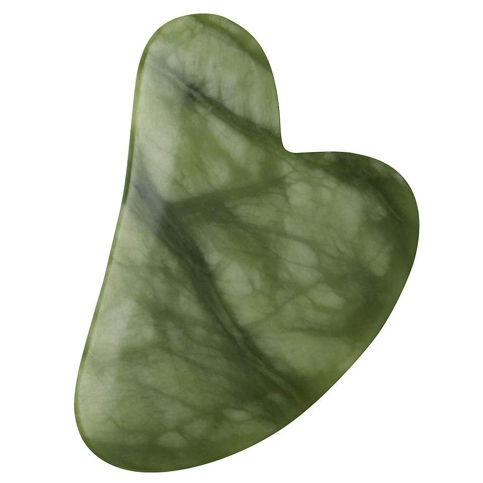 Jade Roller and Gua Sha Set - Guasha Tool for Face - Skin Care Gift Set ...